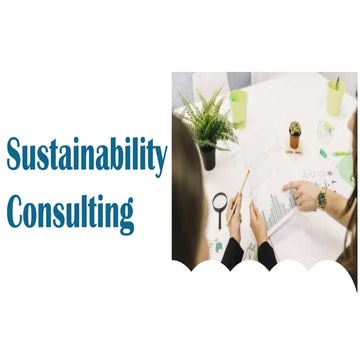 Sustainability Consulting | PPT
