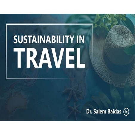 Sustainability in Travel | PDF