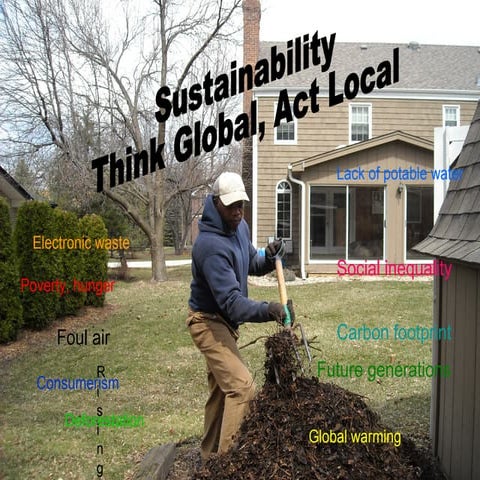 Sustainability poster | PPT