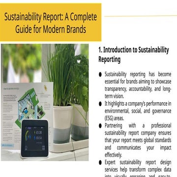 Sustainability Report_ A Complete Guide for Modern Brands.pptx