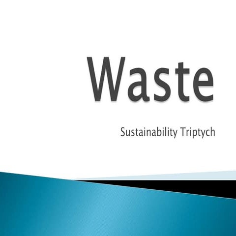 Sustainability triptych | PPTX