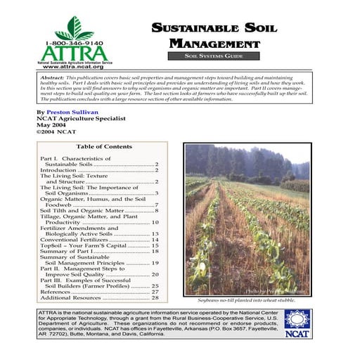Sustainable soil management | PDF