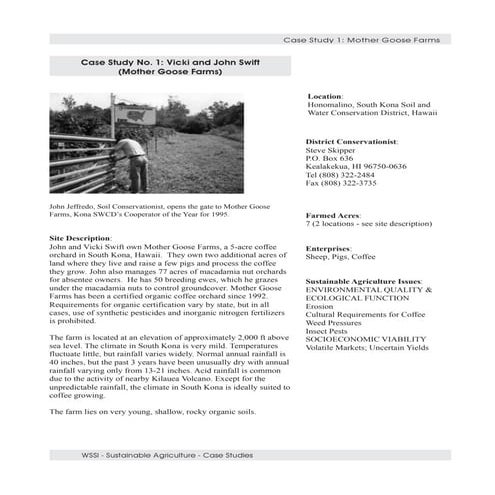 Sustainable agriculture case_study_1 | PDF | Agriculture | Industries