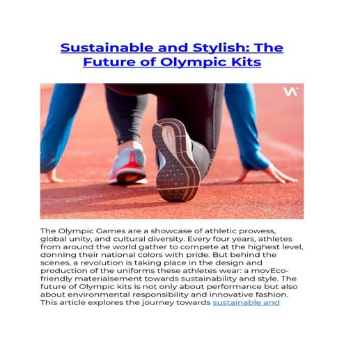 The Evolution of Sportswear: How Fashion Meets Performance | PDF