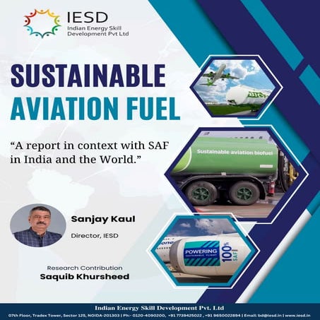 Sustainable Aviation Fuel (SAF) a type of Biofuel | PDF