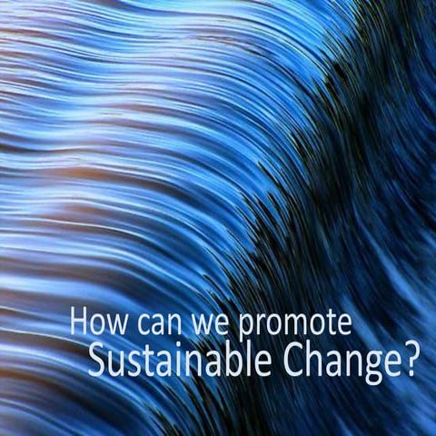 Sustainable change | PPTX