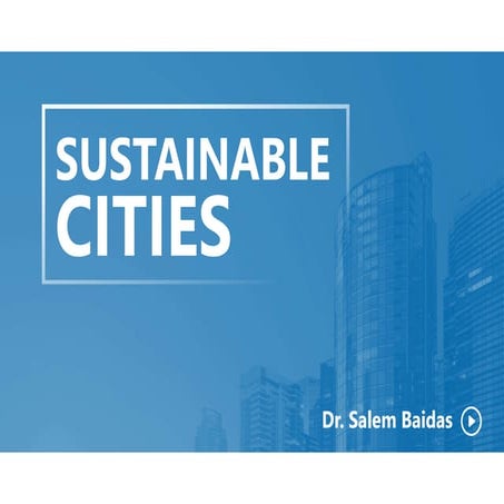 Sustainable Cities | PDF