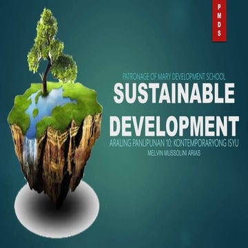 SUSTAINABLE DEVELOPMENT | PPTX