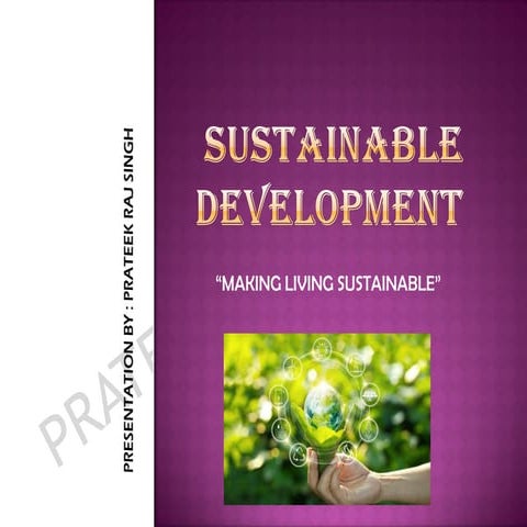 Sustainable development | PPT