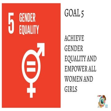 Sustainable development goal 5 | PPTX