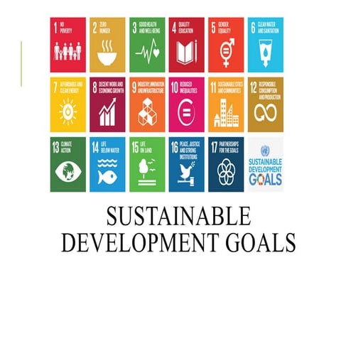 SUSTAINABLE DEVELOPMENT GOALS | PPTX