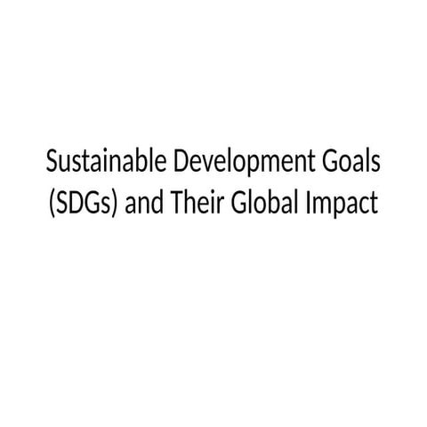 17 goals of SDG | PPT
