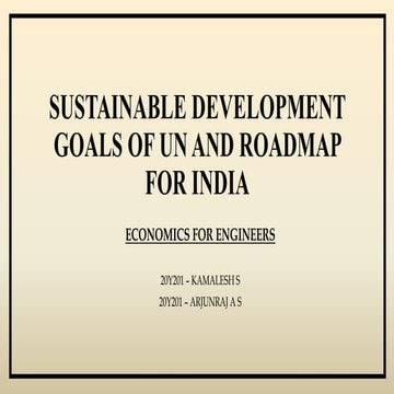 SUSTAINABLE DEVELOPMENT GOALS OF UN AND ROADMAP FOR.pptx