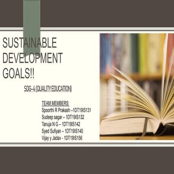 17 goals of SDG | PPT