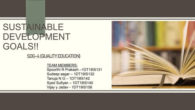 SDG 4 | PPT