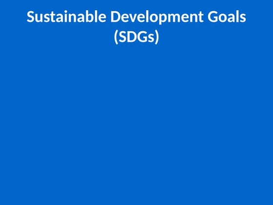 17 goals of SDG | PPT