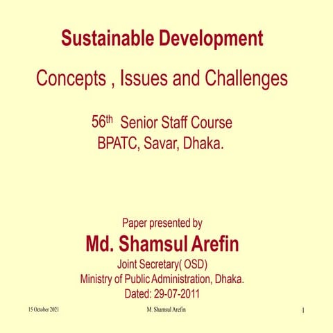 Sustainable Development PDF 1.pp tx. | PPTX