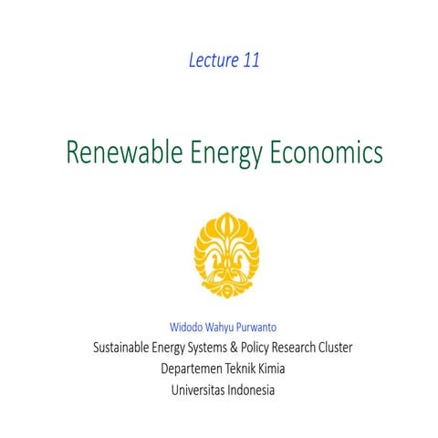 Sustainable Energy-Lecture 13- Energy Economics-2019(1).pptx