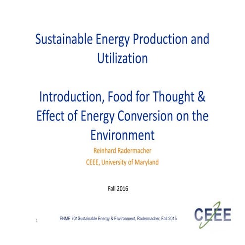 012_20160726_Sustainable energy production and utilization | PPT