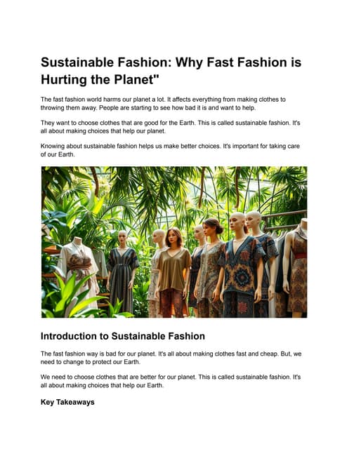 The Impact of Fast Fashion on the Environment.pptx