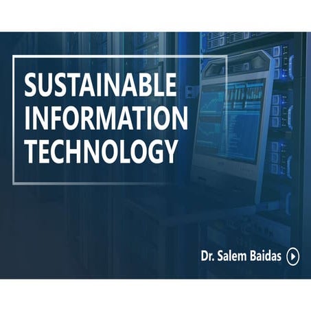 Sustainable Information Technology | PDF