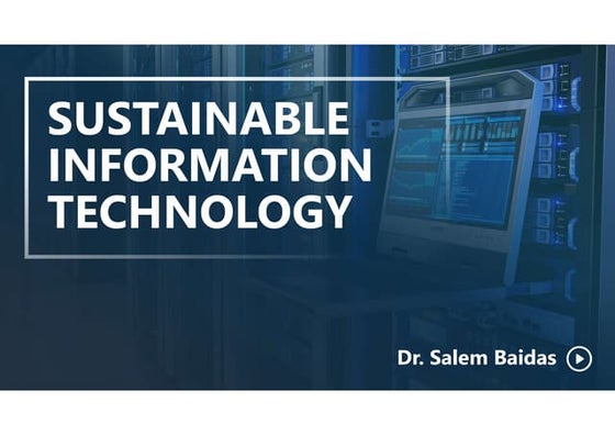 Sustainable ICT | PPT