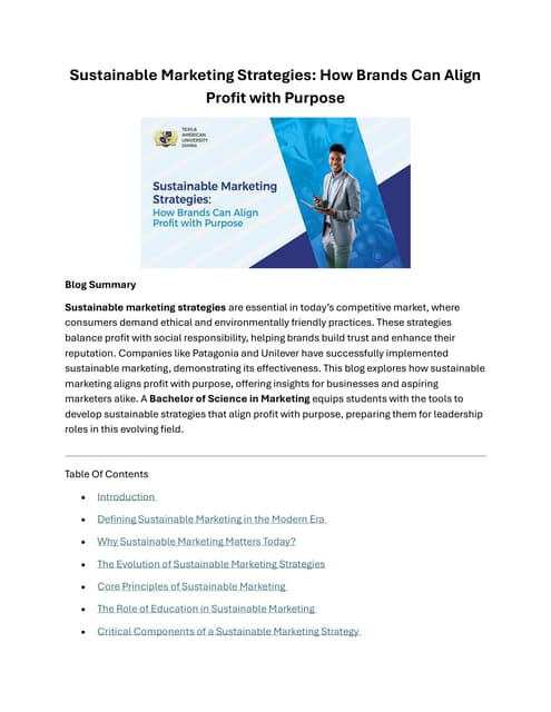 Sustainable Marketing Principles and Leverage.pptx