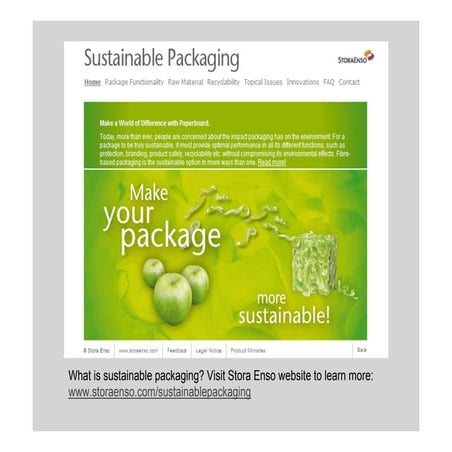 Sustainable Packaging | PDF