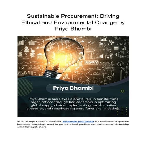 Sustainable Procurement_ Driving Ethical and Environmental Change by ...