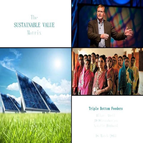 Sustainable Value Matrix | PPTX