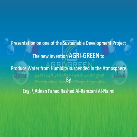 Sustainable water resources presentation | PPT
