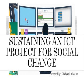 Sustaining an ict project for social change.pptx