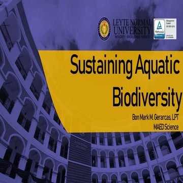 SUSTAINING AQUATIC BIODIVERSITY.pptx