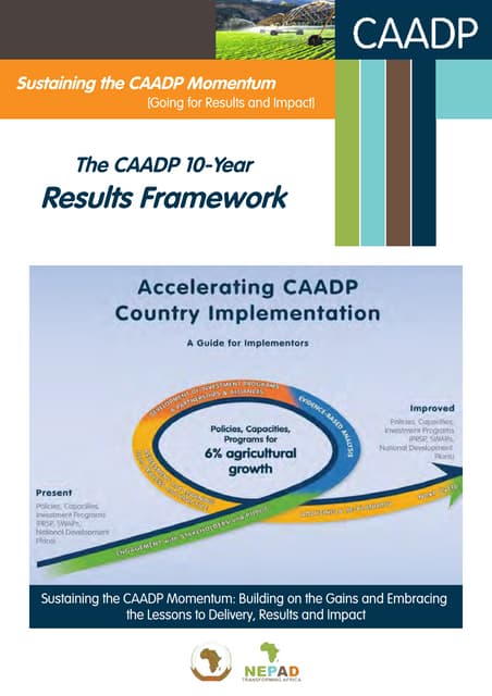 Sustaining CAADP Momentum | PDF Sustaining CAADP Momentum | PDF