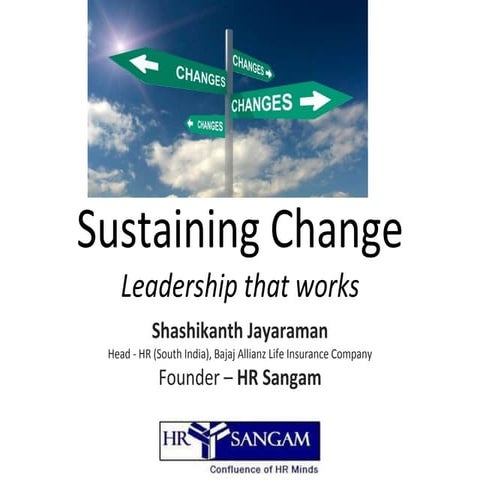 Sustaining change leadership that works | PPS