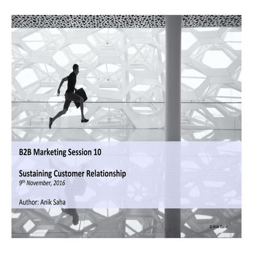 B2B Marketing session 10 | PPT