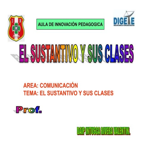 Sustantivo 5º y 6º prim | PPT
