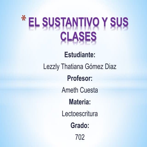 Qu Es El Sustantivo Slideshare La Actitud Y La Emoción Del Narrador