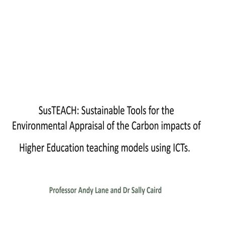 Sus teach | PPT