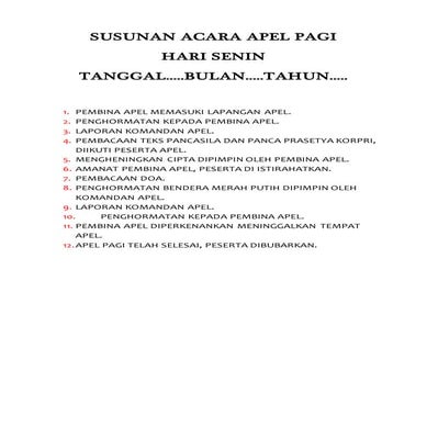 Teks pancasila & uud 45 | DOCX