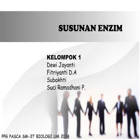 SUSUNAN ENZIM | PPT
