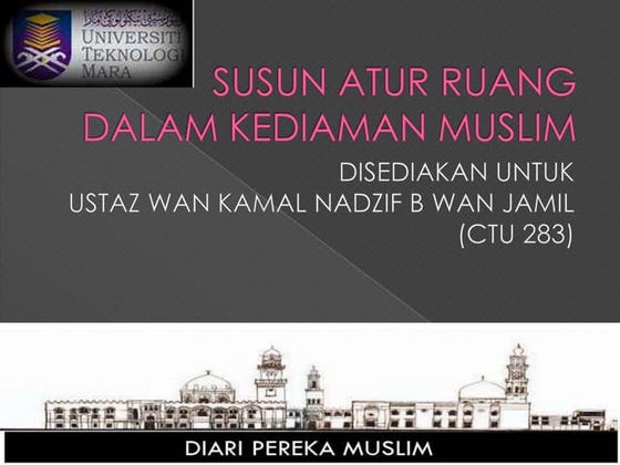 SUSUN ATUR RUANG | PPT