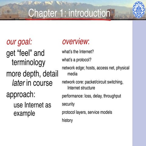 computer networking course slides part 1 | PDF