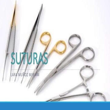 SUTURAS QUIRÚRGICAS | PPTX