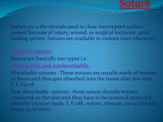 Surgical needles basics | PPTX