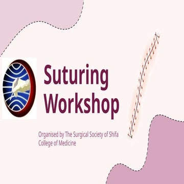 Suturing 101 - Basic Surgical Skills for Medical Students and Junior ...