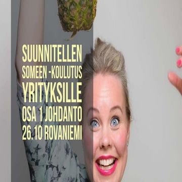 Someta Duuniin MOOC -esittely | PDF