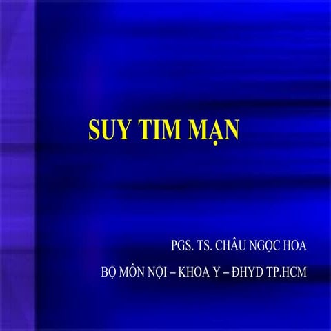 Suy tim | PPT