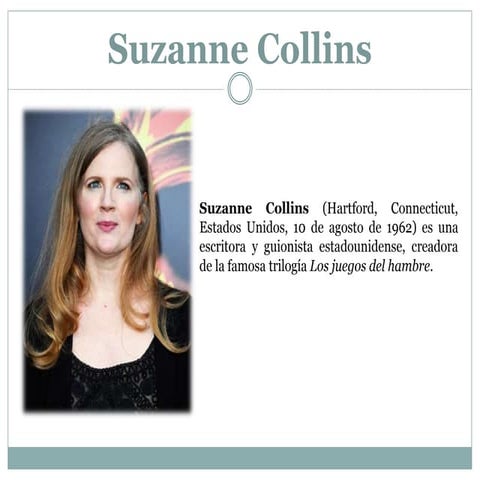 Suzanne collins | PPTX