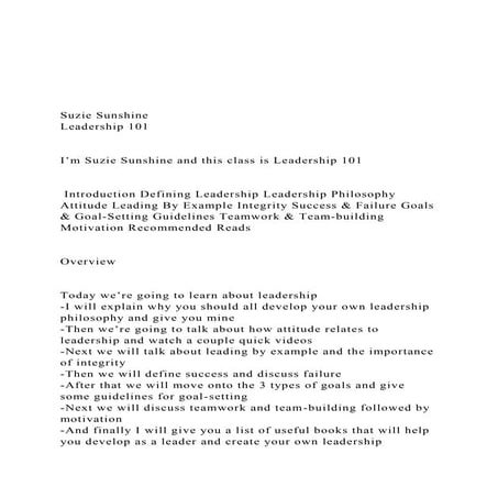 How To Be A Great Leader | PPT
